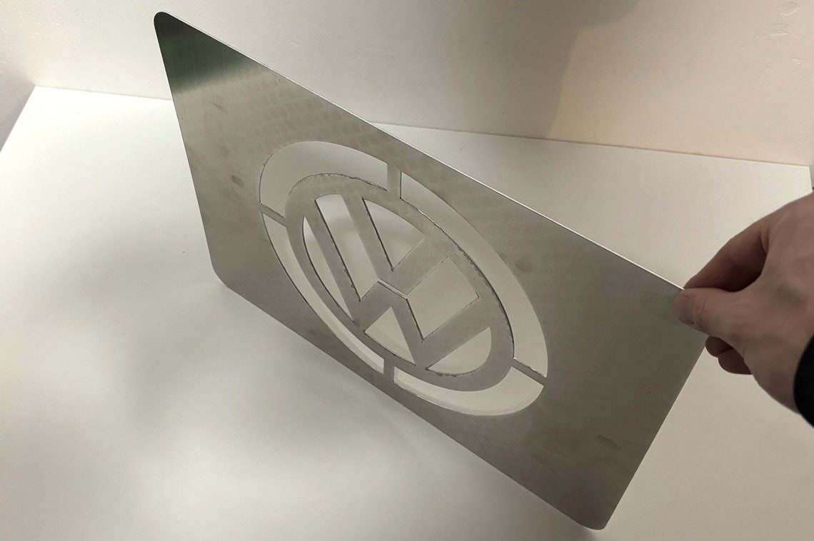Car Detailing Stencil Aluminium VW Logo - Etsy