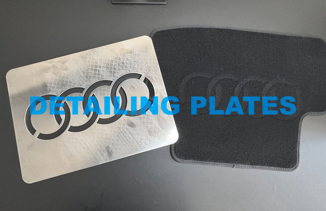 Car Detailing Stencil Aluminium Logo - Etsy