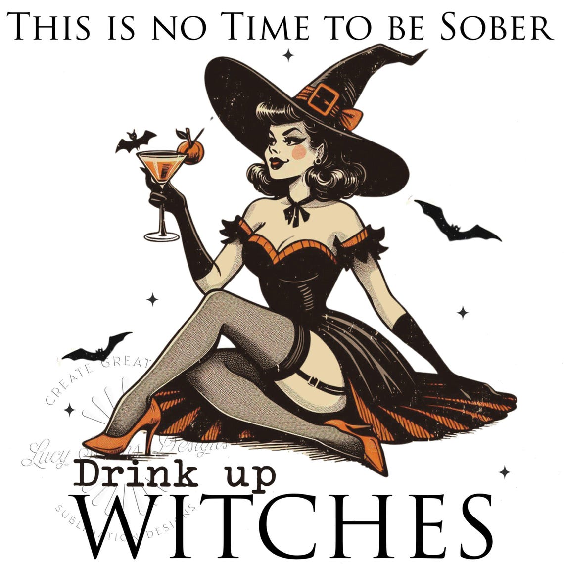 Drink up Witches Png, Witches Png, Halloween Png, Spooky Season Png ...
