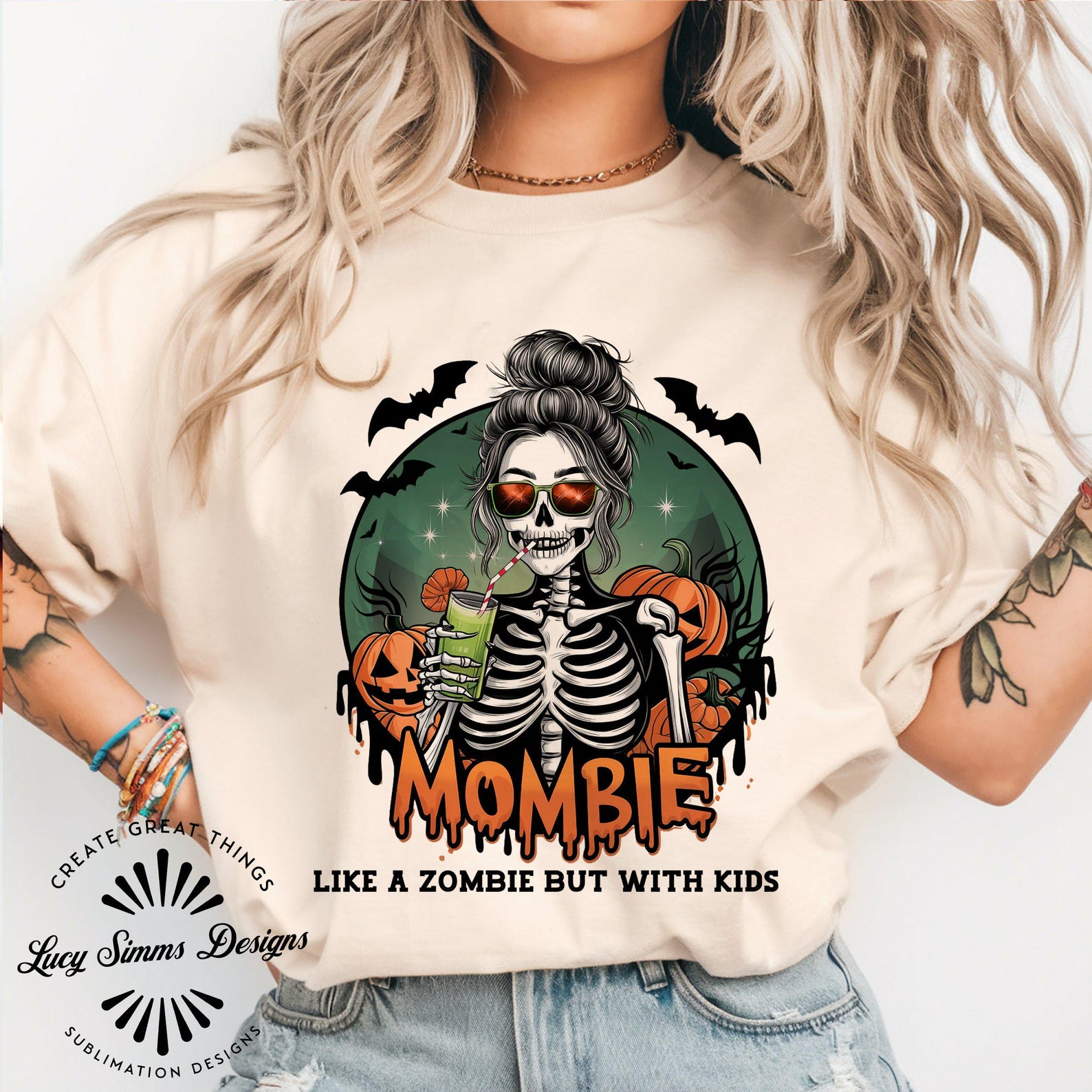 Mombie Sublimation Design, Funny Mom PNG, Mombie Shirt Png, Zombie Mom ...