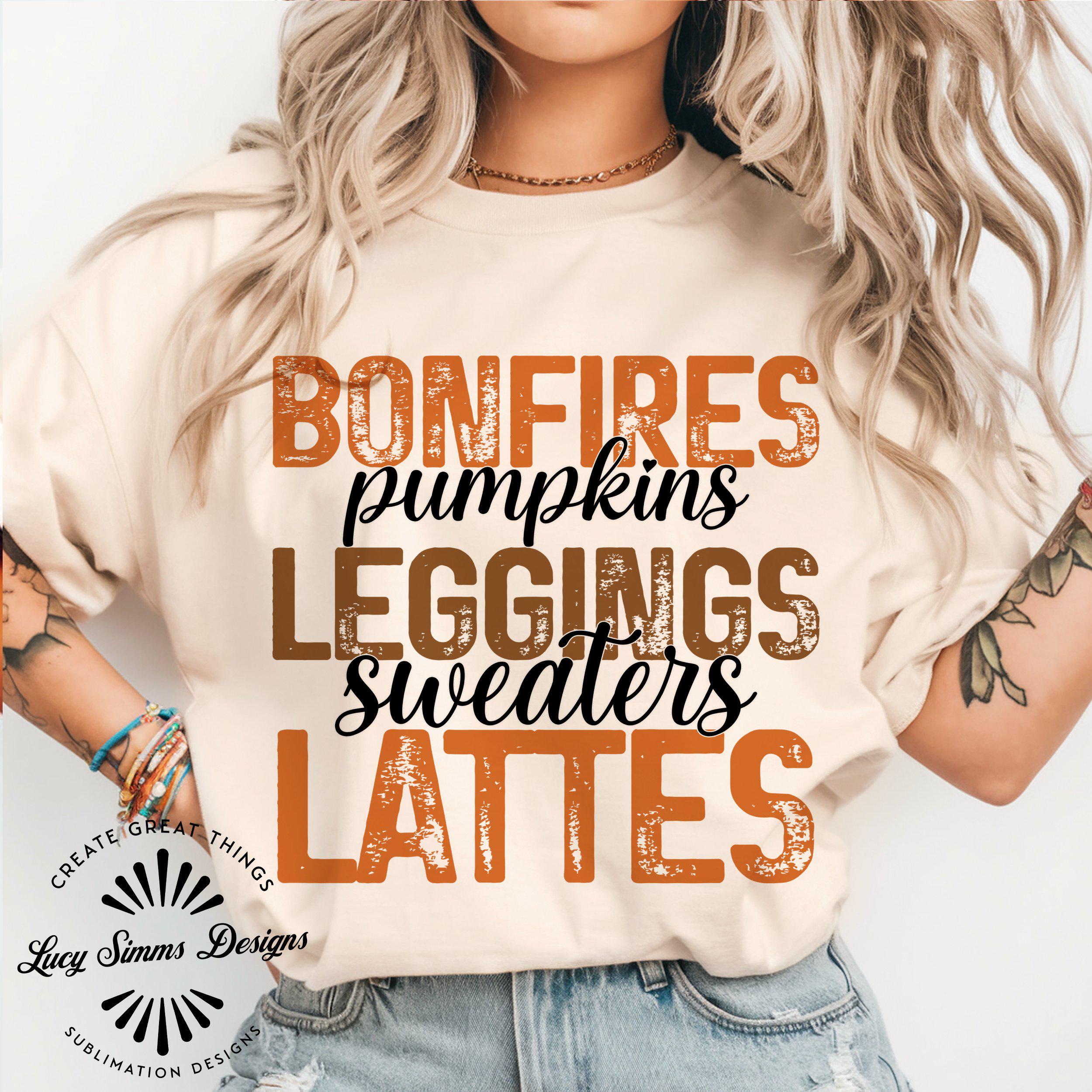 Retro Fall Vibes PNG: Bonfires, Pumpkins, Lattes (digital Download) - Etsy