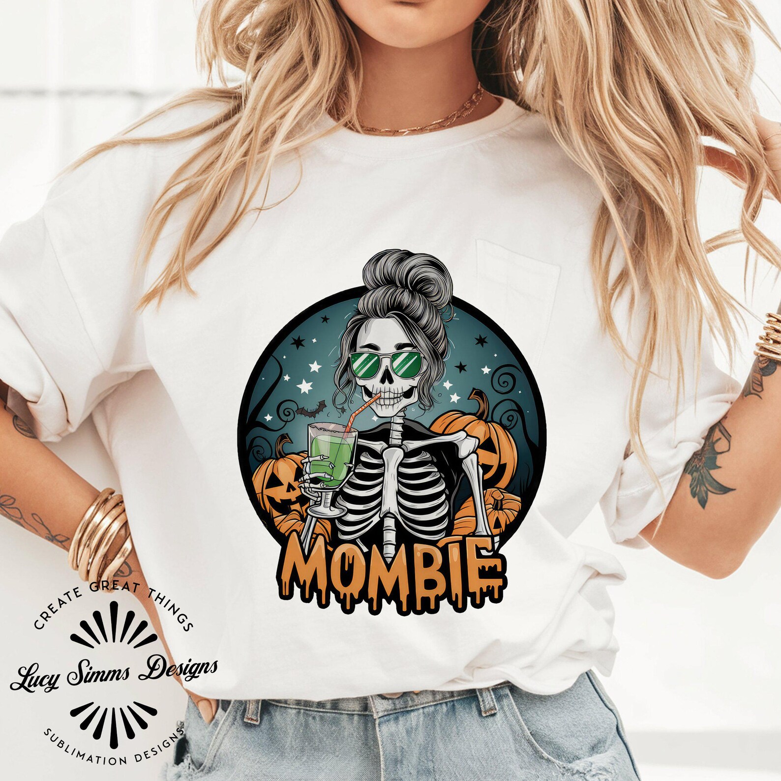 Mombie Sublimation Design: Funny Halloween PNG (digital Download) - Etsy