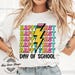 Retro Back to School PNG: Happy First Day Sublimation Design (digital ...