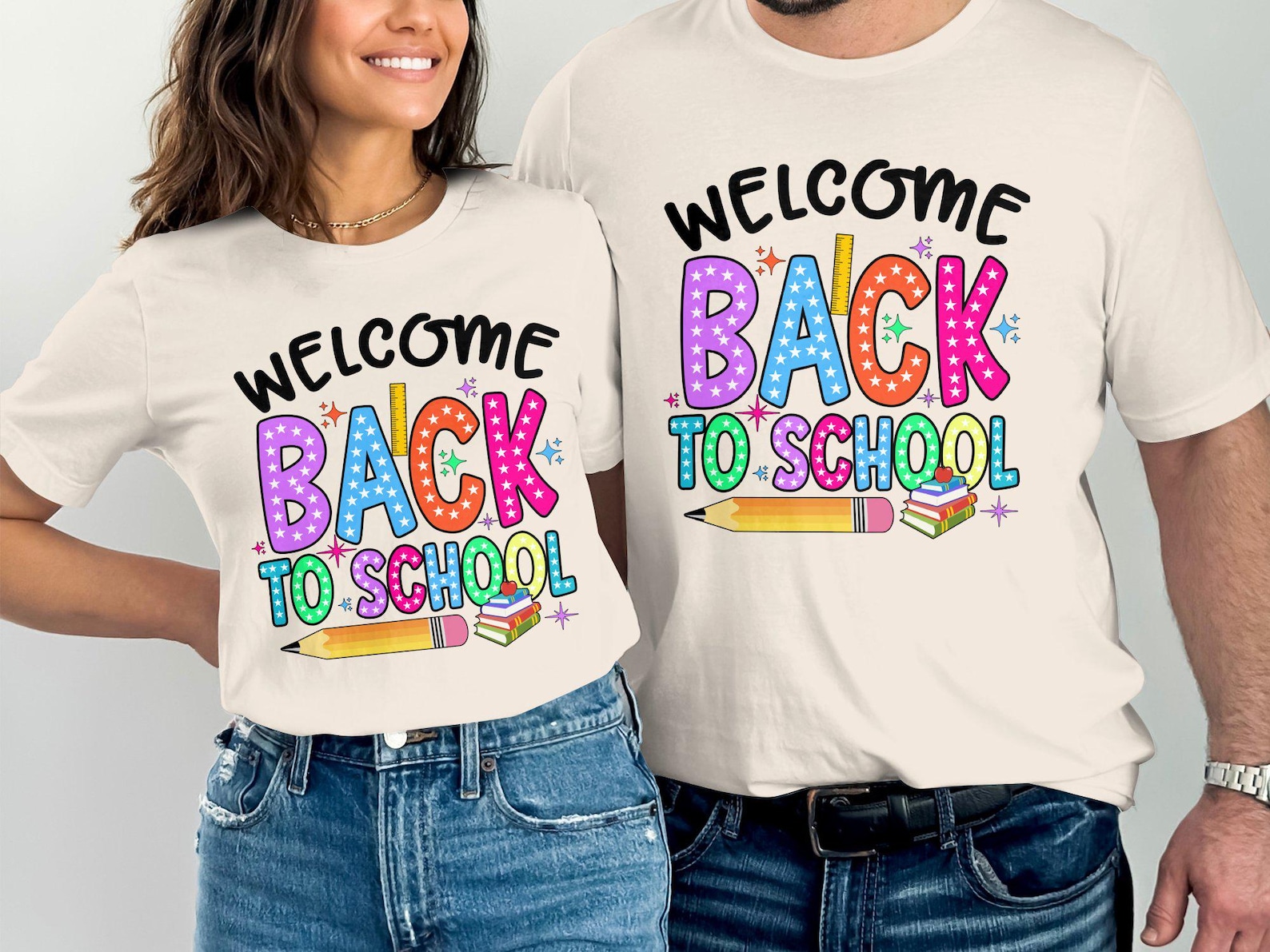 Welcome Back to School Png, Retro Teacher Png, Teacher Bright Doodles ...
