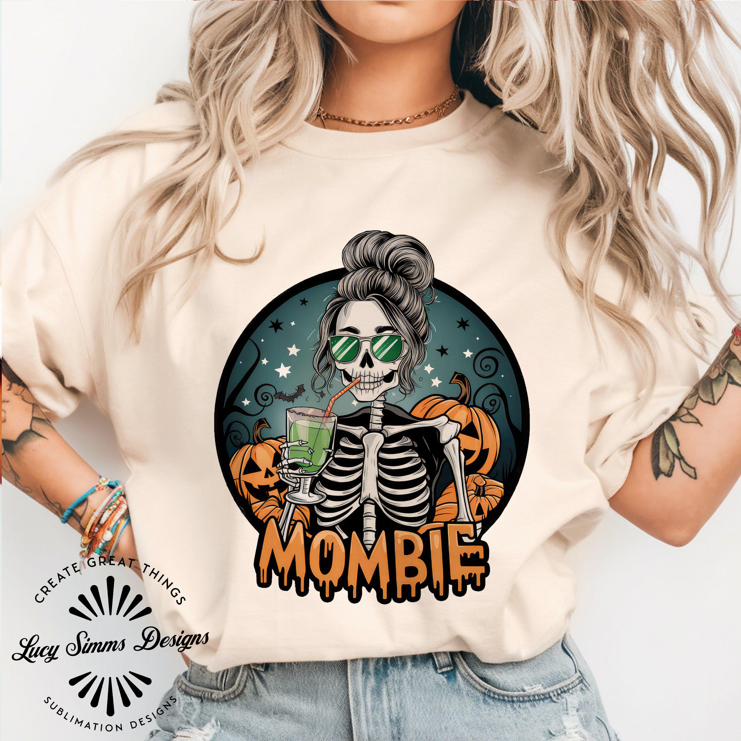 Mombie Sublimation Design: Funny Halloween PNG (digital Download) - Etsy