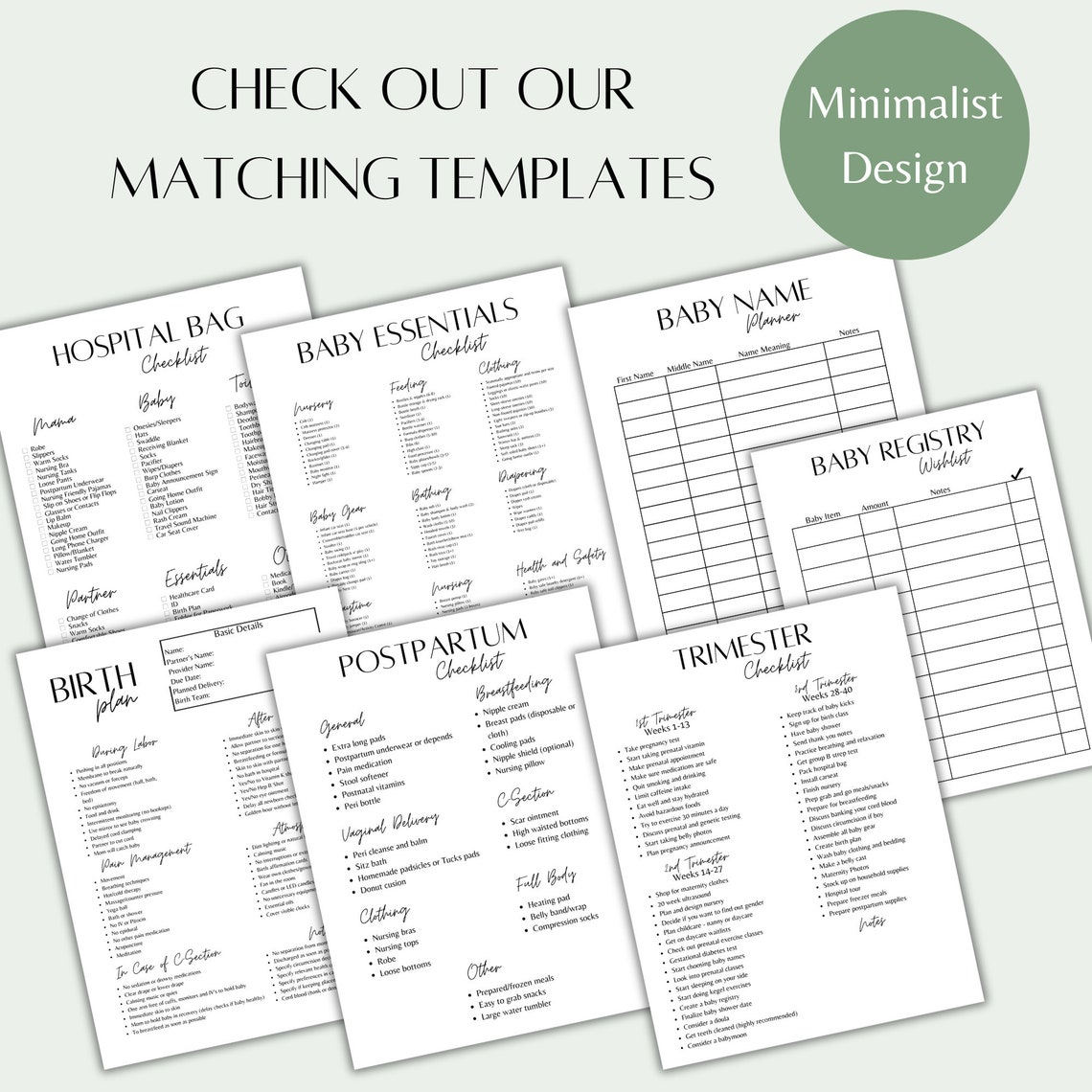 Newborn to Do List | Newborn Checklist | Baby to Do List Printable ...