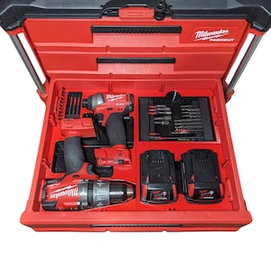 M18 Gen2 Drill / Impact Insert (FULL DRAWER) for Packout 3-drawer Tool ...