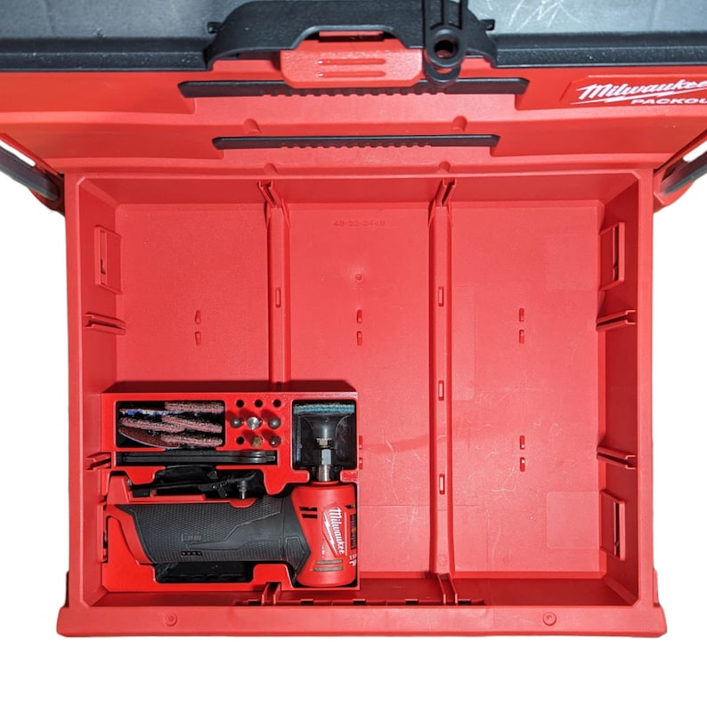 M12 Right Angle Die Grinder Insert for Packout 3-drawer Tool Box (48-22 ...