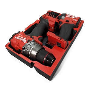 M18 FUEL Gen4 Drill and Impact Full Drawer Organizer for Milwaukee Packout – Fits 2, 3 and Multi ...