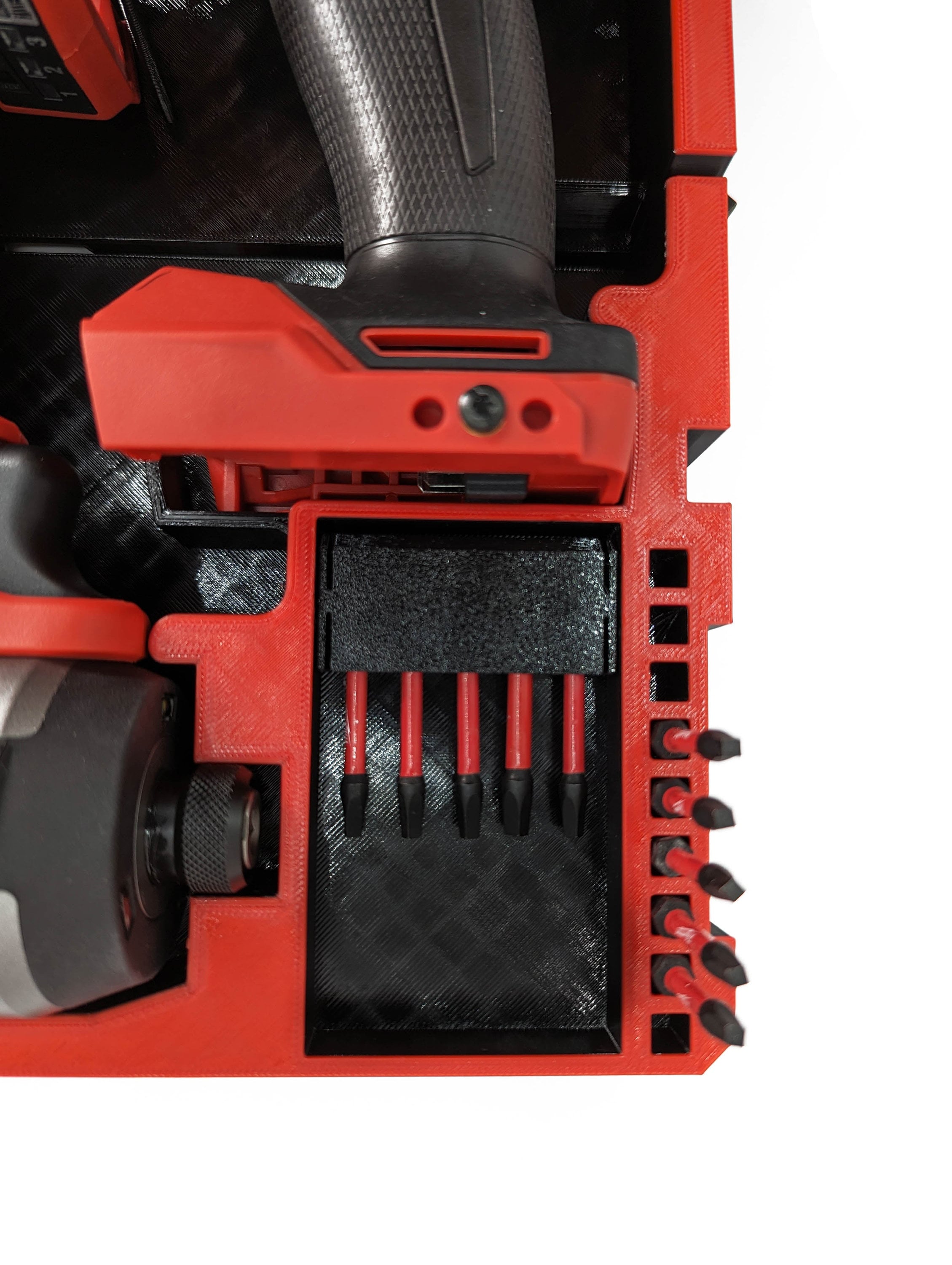 M18 FUEL Gen4 Drill and Impact Organizer for Milwaukee Packout 3-drawer ...