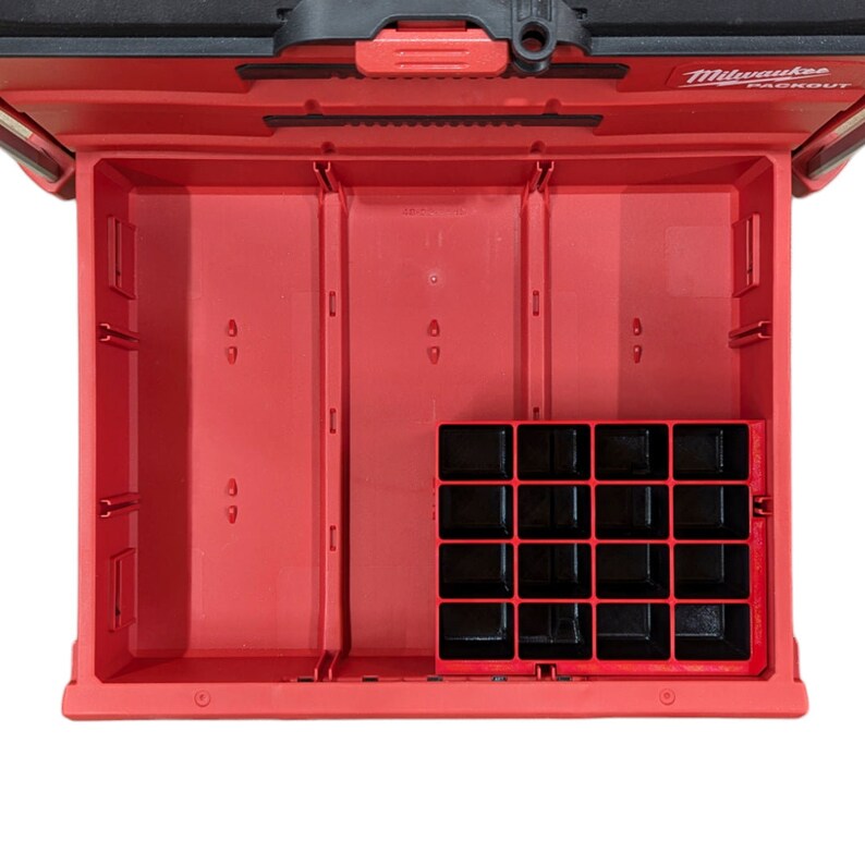 16-bin Drawer Organizer Insert for Milwaukee Packout – Single Module ...