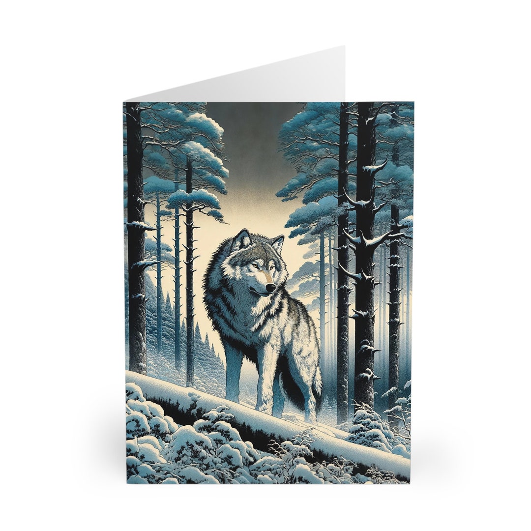 Dire Wolf Greeting Cards (5 Pack) - Etsy