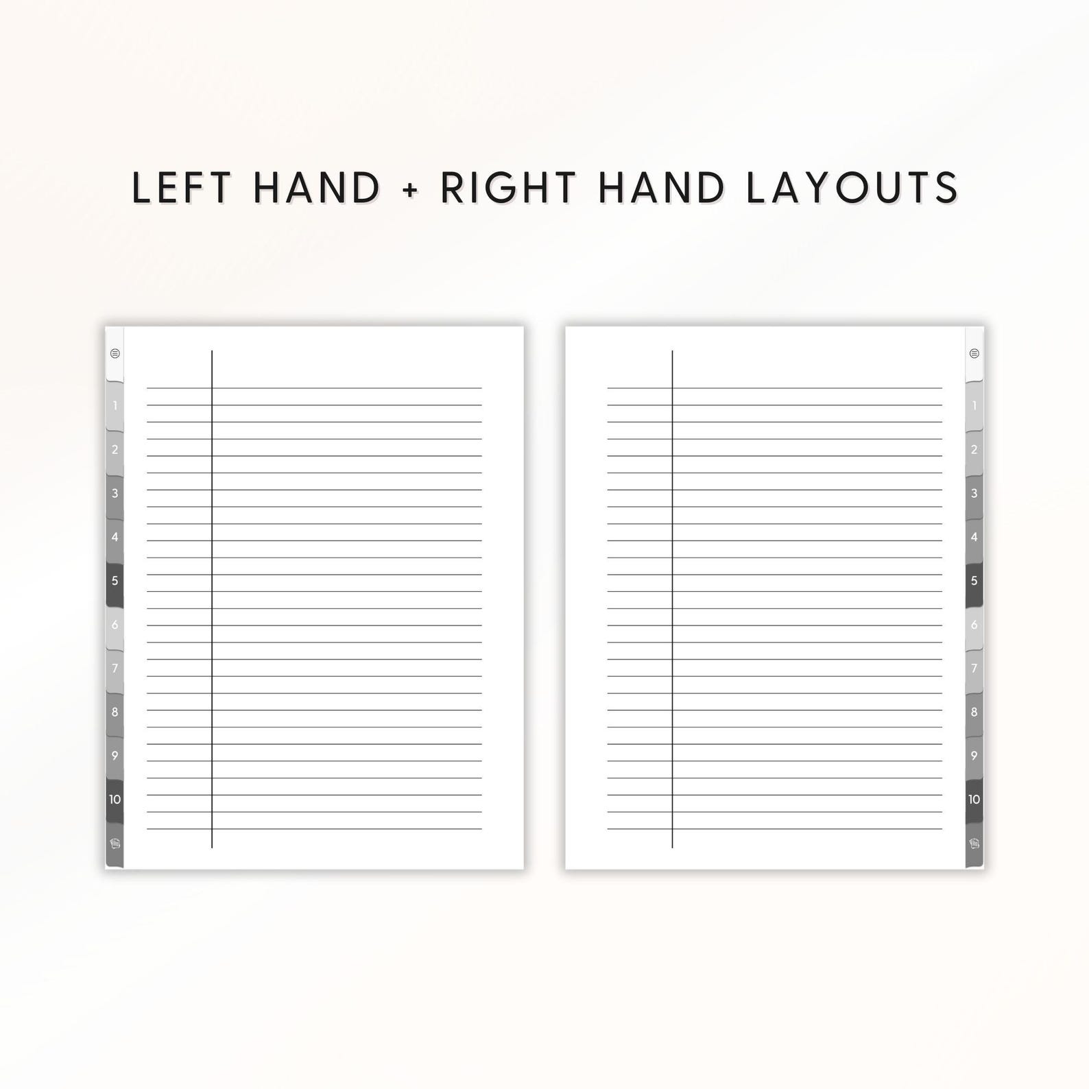 Notebook Templates for Remarkable 2 | Digital Eink Notebook ...