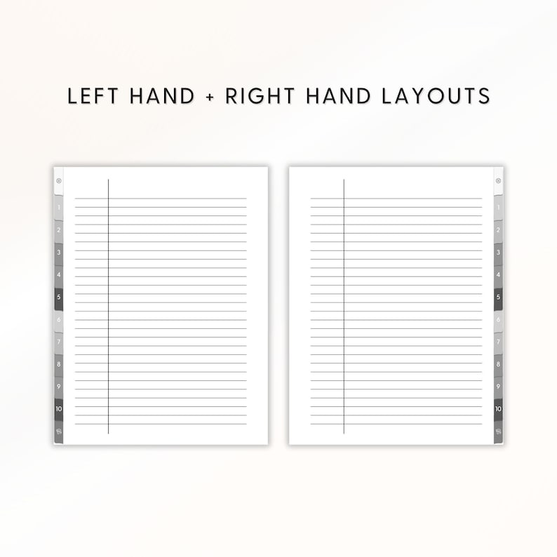 Notebook Templates for Remarkable 2 | Digital Eink Notebook ...