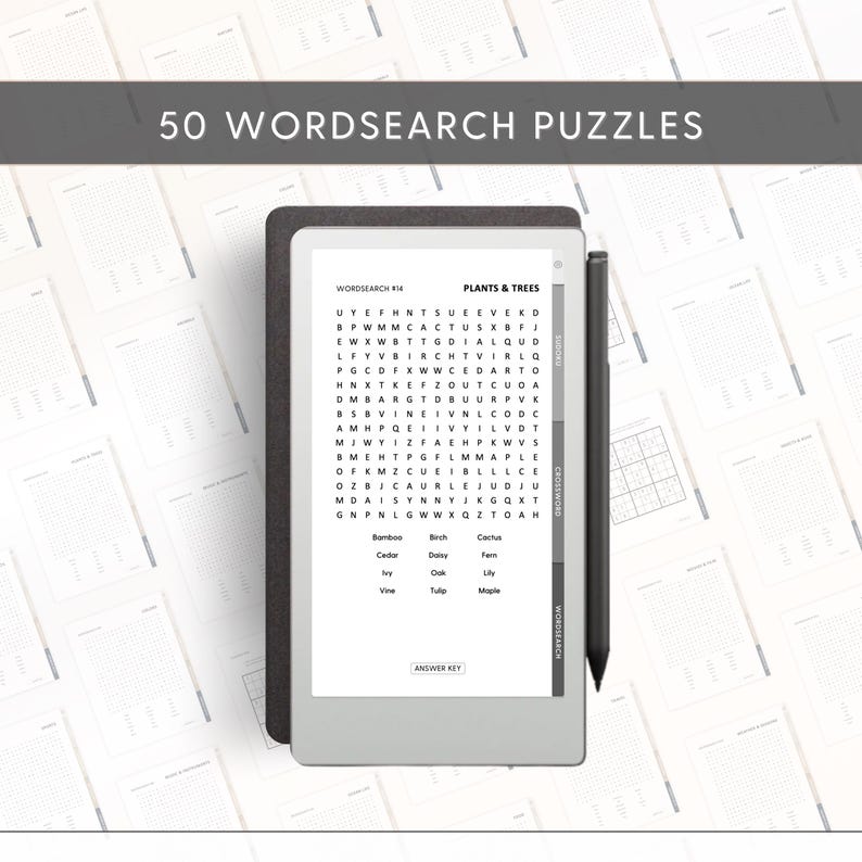 Puzzle Games Book for Remarkable Move | Sudoku, Crossword Puzzles, and ...