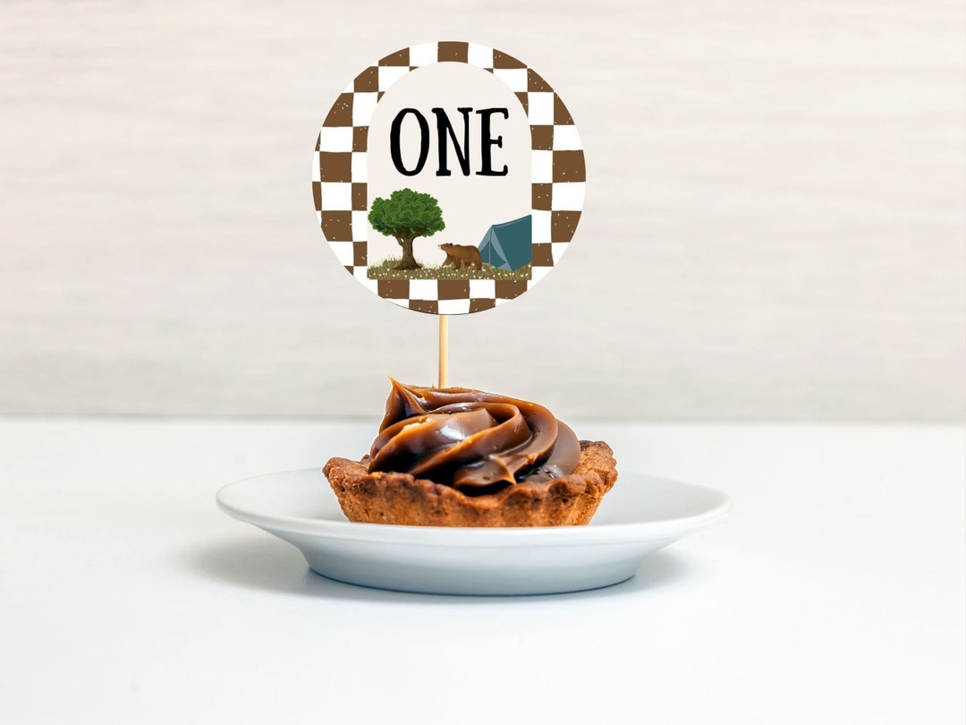 One Happy Camper Birthday 1st Birthday Boy Invitation Adventure Awaits ...