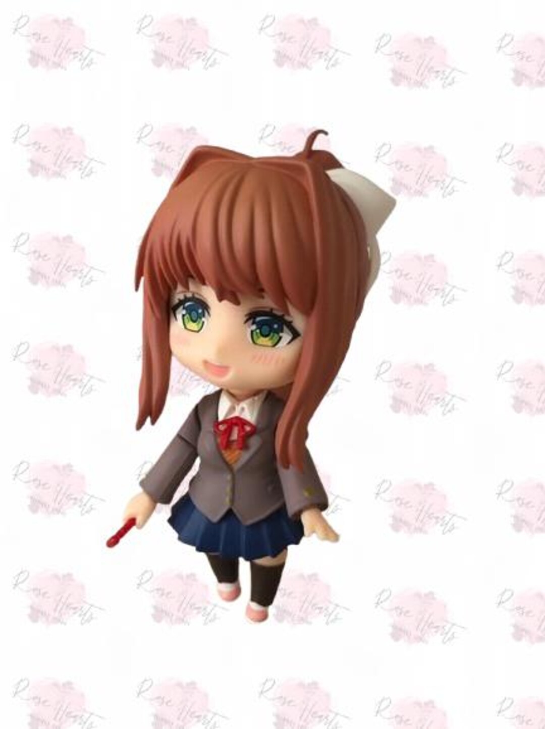 Nendoroid Doki Doki Literature Club Cute Girl Monika Kawaii Anime Room ...