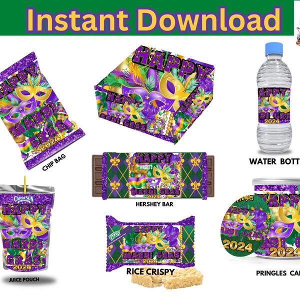 Mardi Gras Box - Etsy