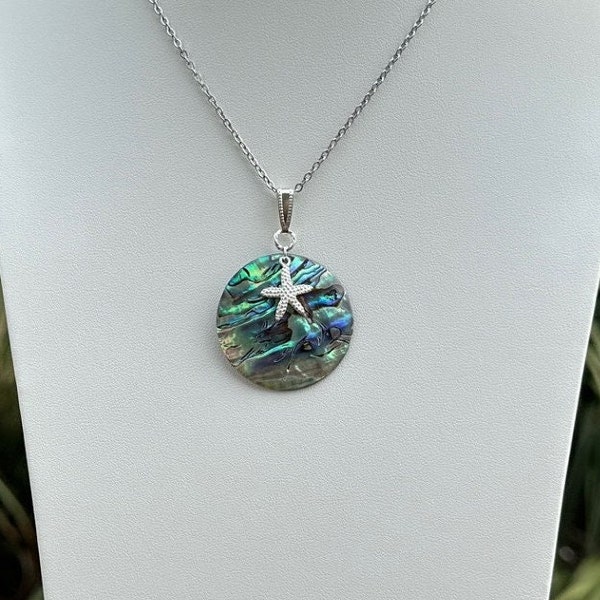 Abalone Necklace - Etsy