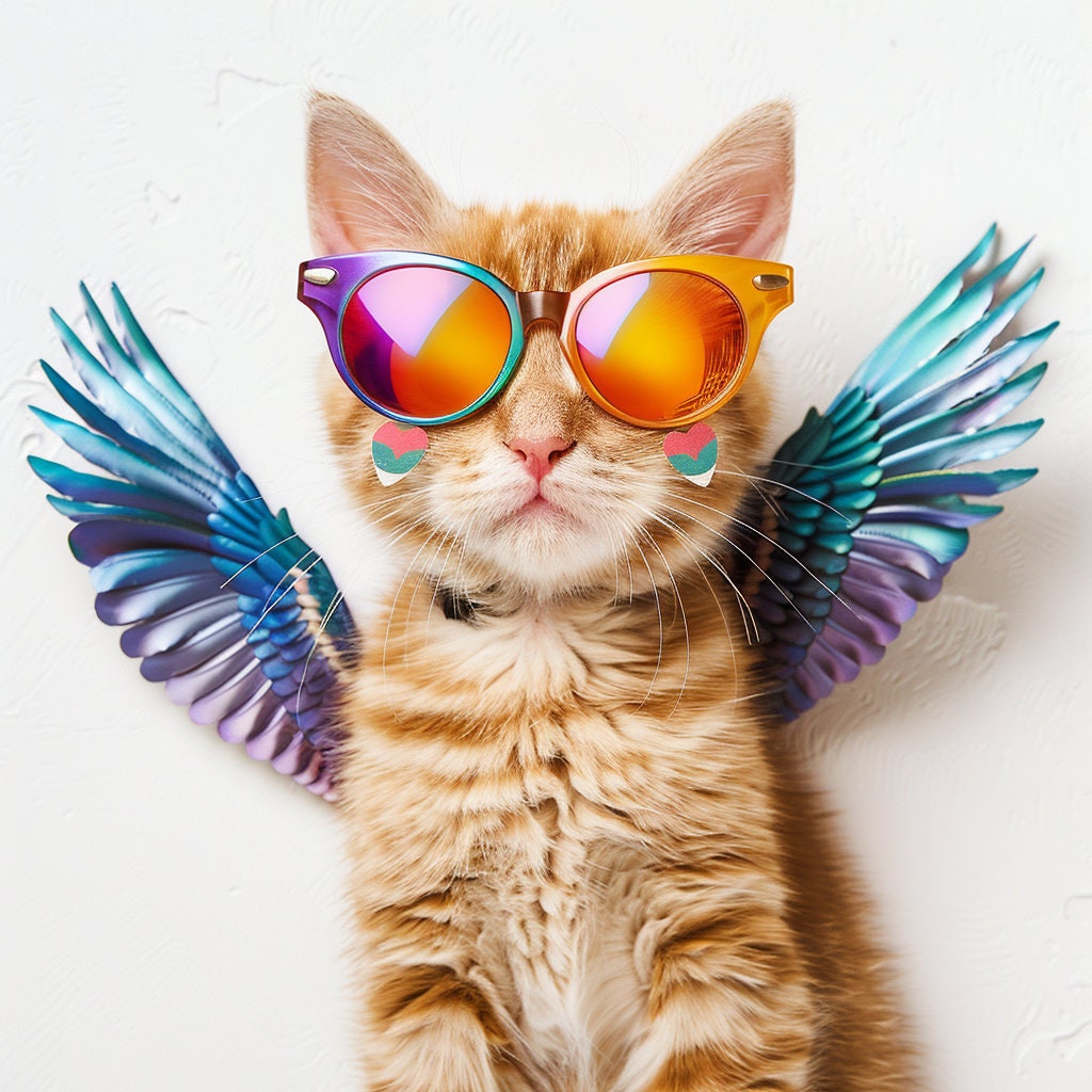 Meow-tastic Clipart Collection: 10 High-quality Cool Cats PNG - Instant ...