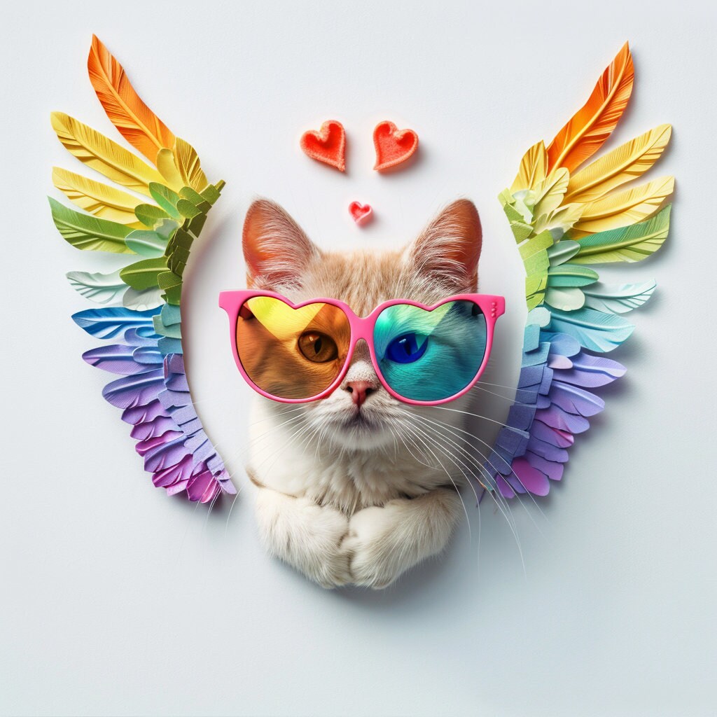 Meow-tastic Clipart Collection: 10 High-quality Cool Cats PNG - Instant ...