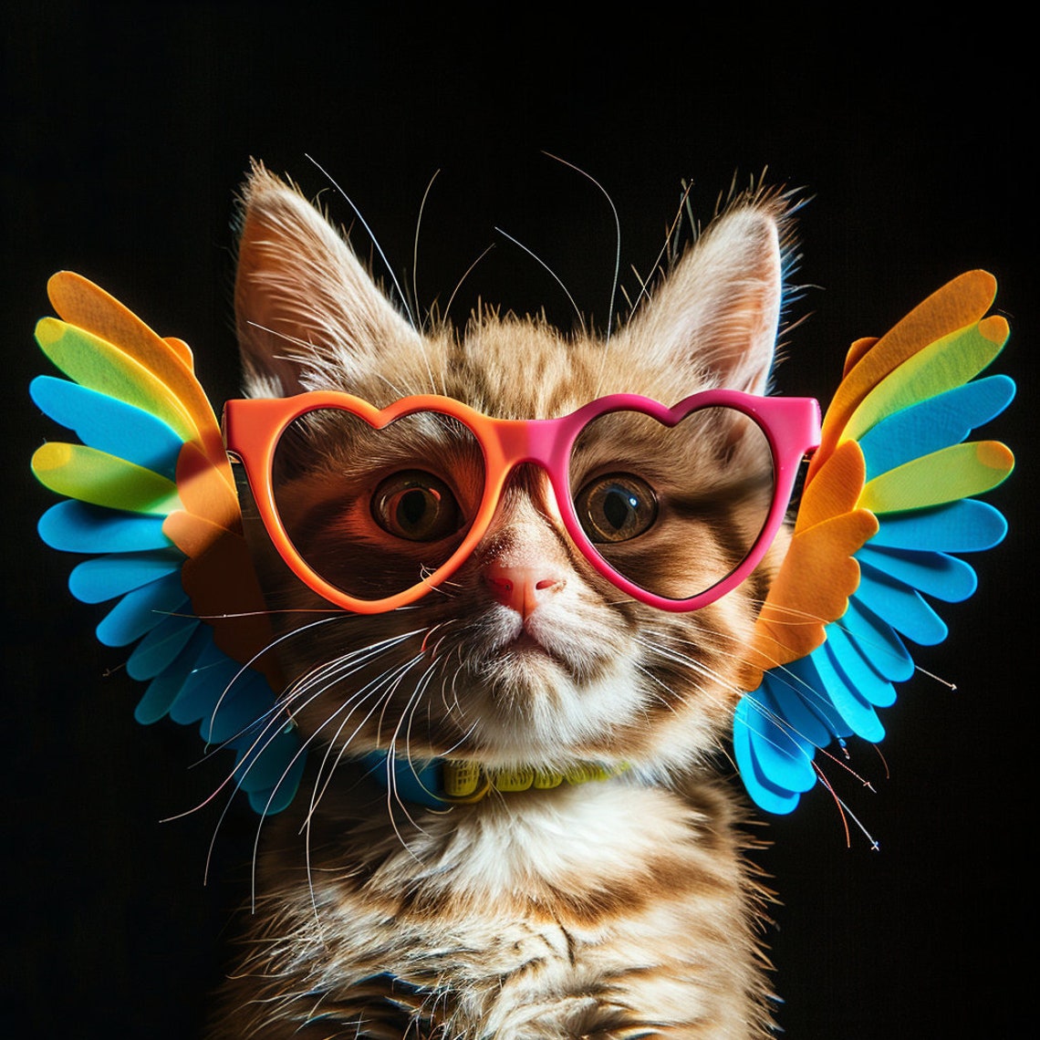 Meow-tastic Clipart Collection: 10 High-quality Cool Cats PNG Instant ...