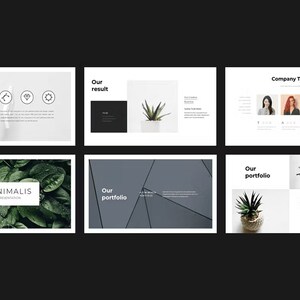Digital Presentation Template - Etsy