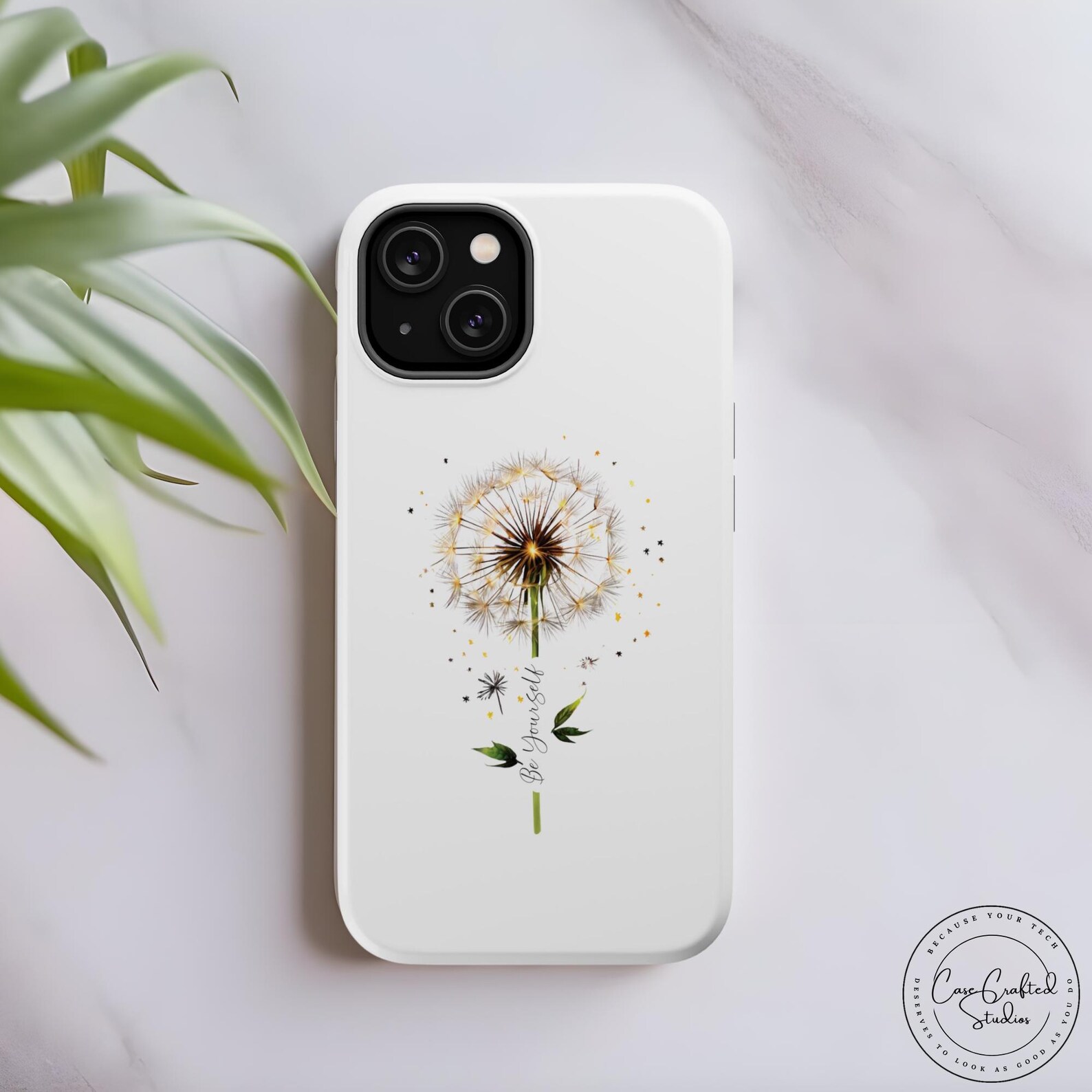 Positive Affirmation Cell Phone Case, Be Yourself Personalized Phone ...
