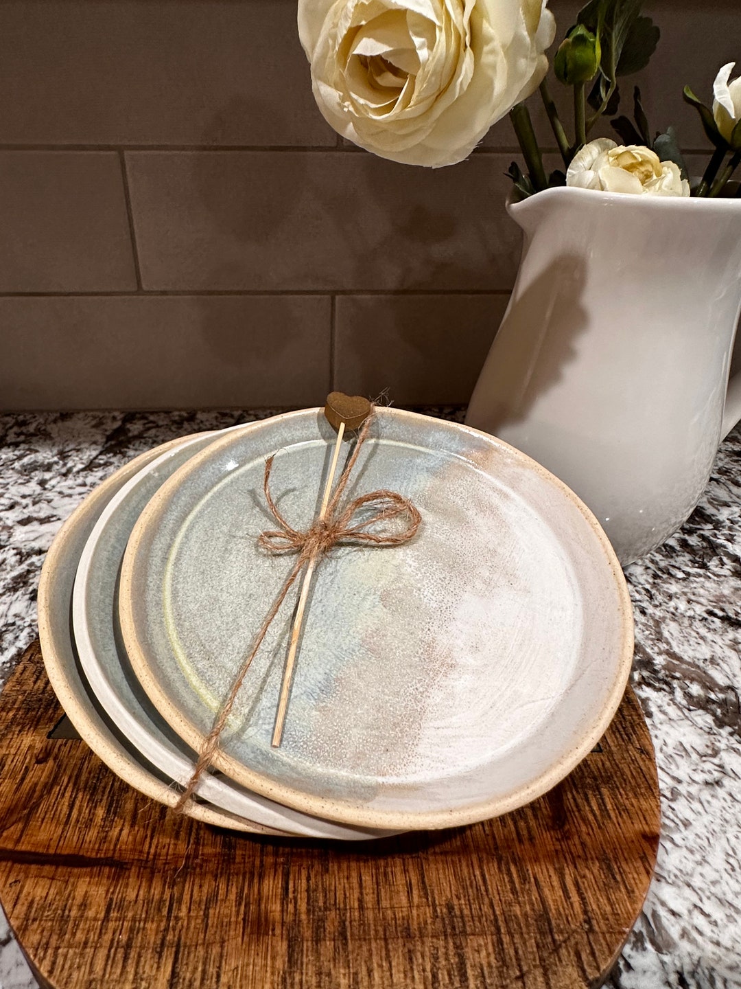 Evergreen Plate 6 - Etsy