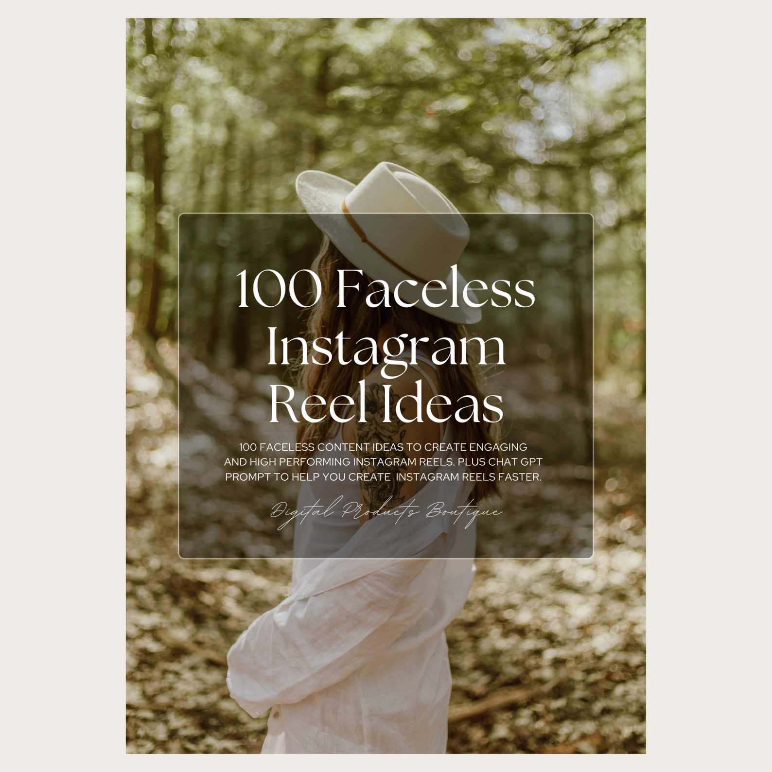 100 Faceless Reel Videos With MRR, Aesthetic Instagram Tik Tok Videos ...