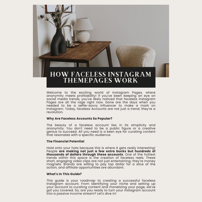 Faceless Digital Marketing Guide How to Sell Online W/ a Faceless ...