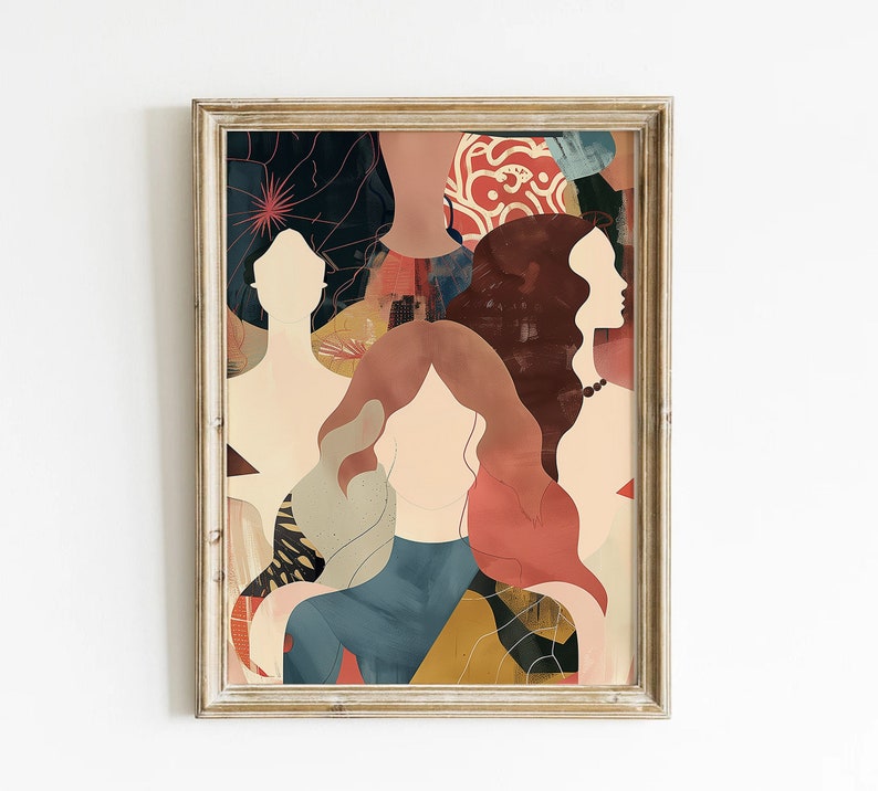 Feminist Print, Strong Women Art, Feminist Wall Art, Women Print, Girl ...