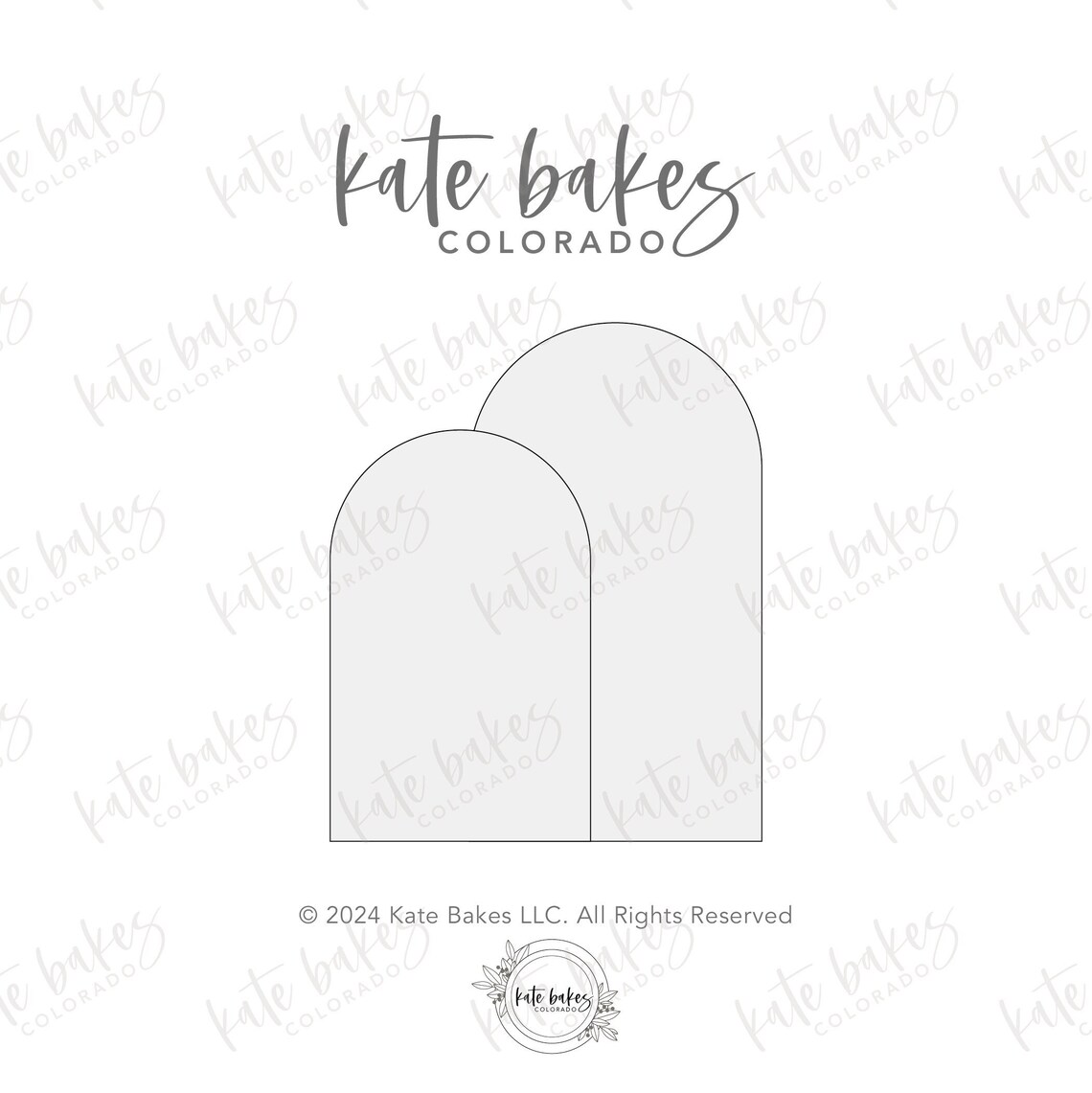 Double Arch Cookie Cutter - Etsy