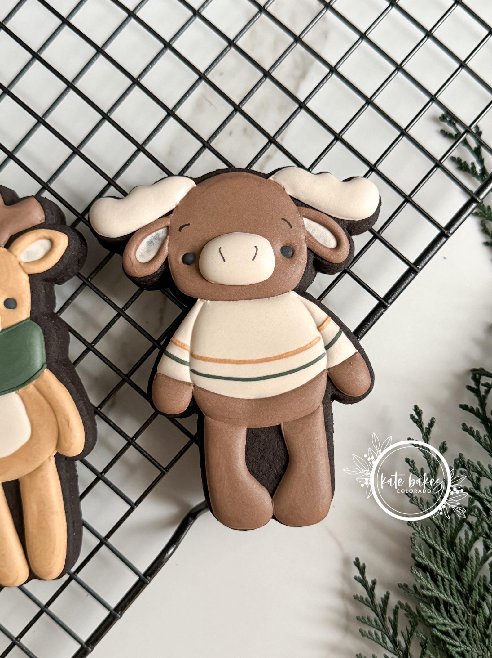 Tall Boho Reindeer, Bear & Moose Cookie Cutters (SET OF 3) - Etsy