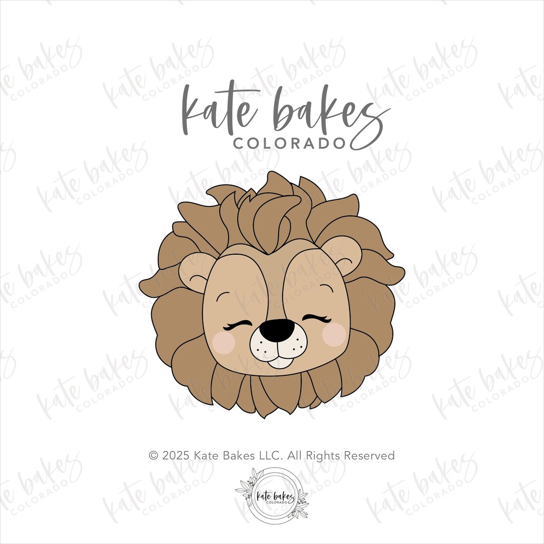 Lion Face Cookie Cutter - Etsy