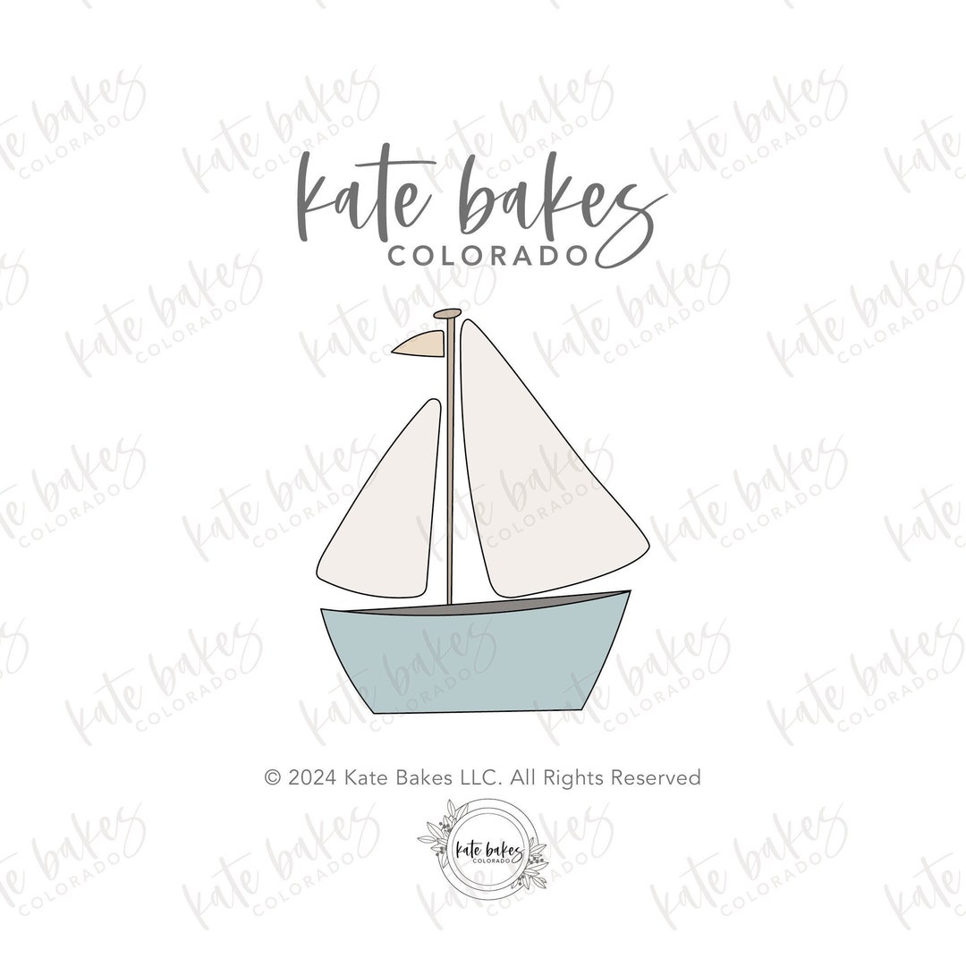 Sail Boat Cookie Cutter - Etsy