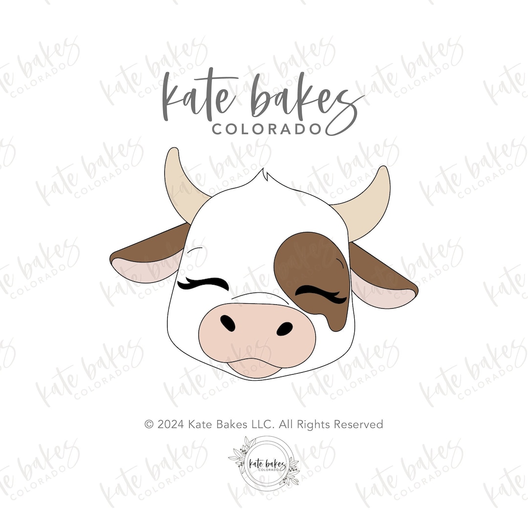 Cow Cookie Cutter - Etsy
