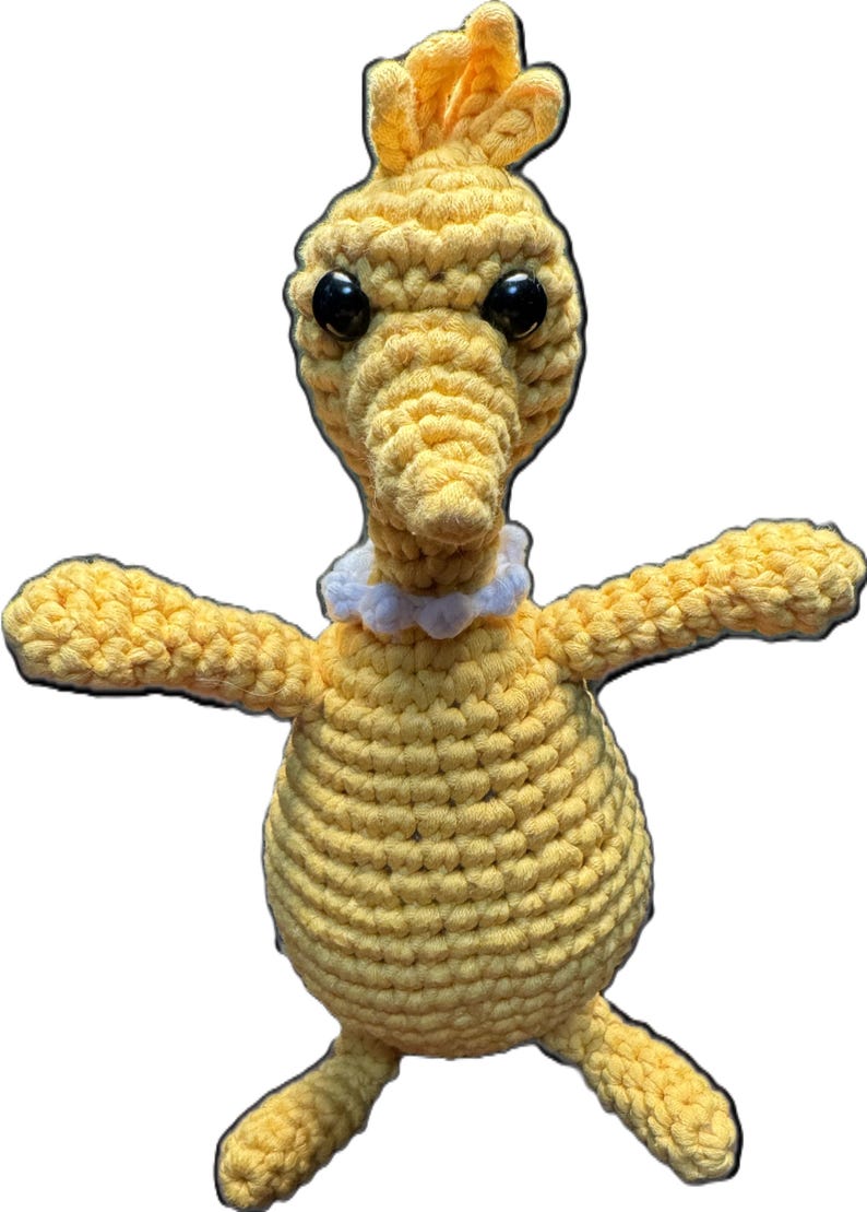 Sneetch Crochet Pattern | PDF Download | Dr. Seuss - Etsy