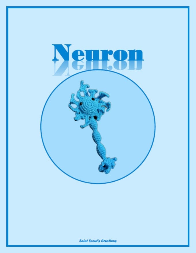 Neuron Crochet Pattern | PDF Download | Science - Etsy