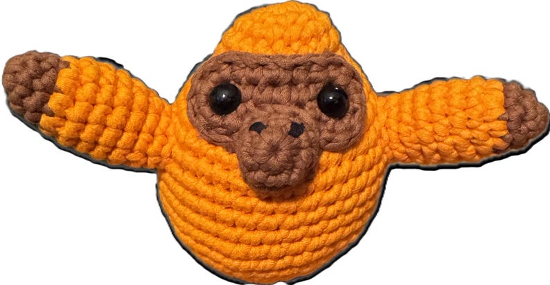 Maurice the Orangutan Crochet Pattern | PDF Download | Movie Character ...