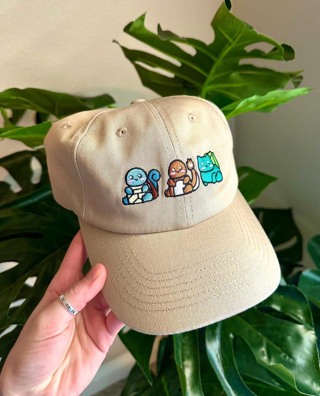 The Starters Baseball Hat, Bulbasaur, Charmander, Squirtle, Cool Hats ...
