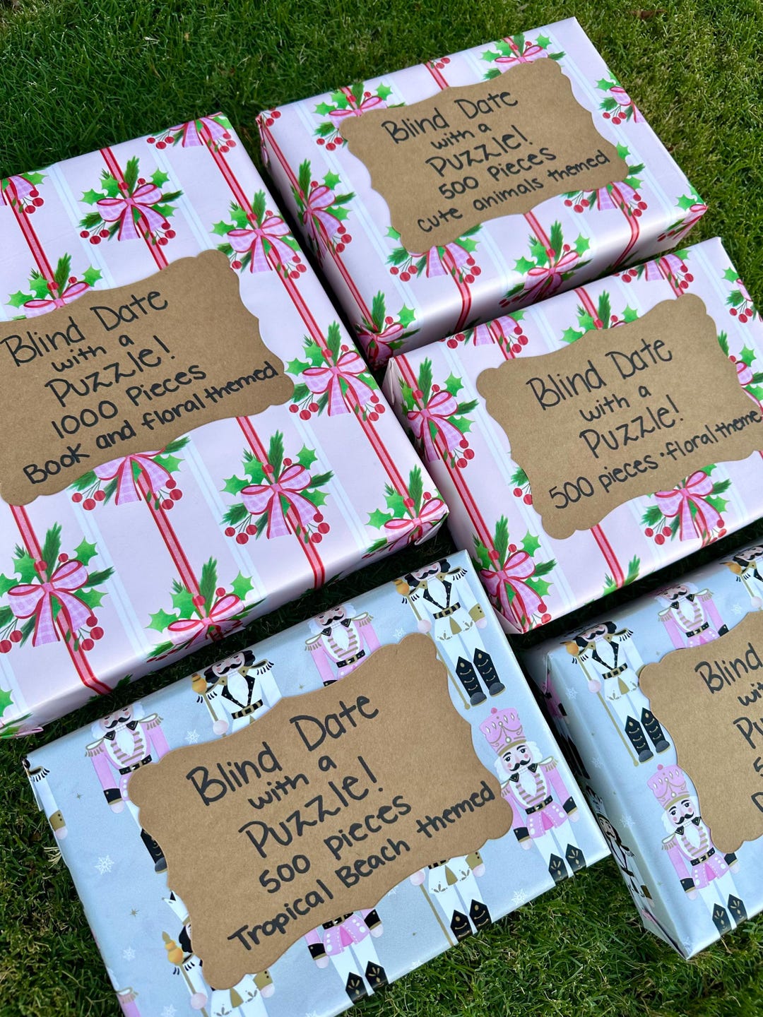 Blind Date With a Puzzle Surprise Fun Gifts for Her Christmas Birthday ...