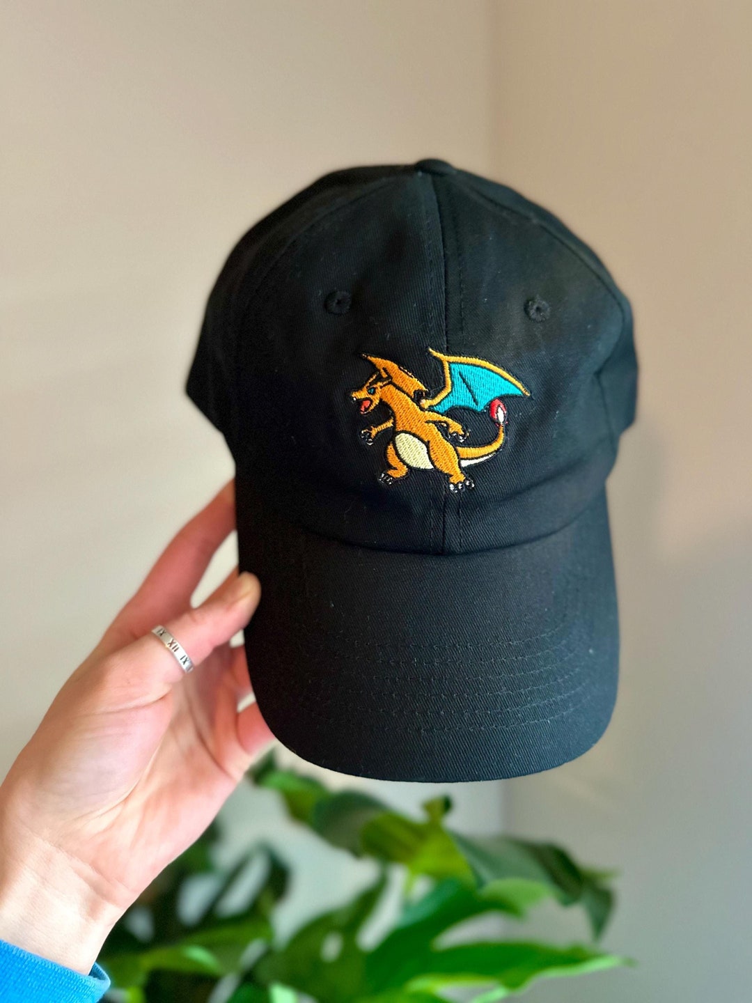Charizard Anime Baseball Hat, Cool Hats, Gifts for Him, Father's Day ...