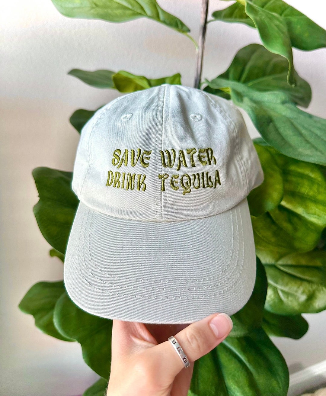 Save Water Drink Tequila Baseball Hat, Cool Hats, Gifts for Her, Summer ...