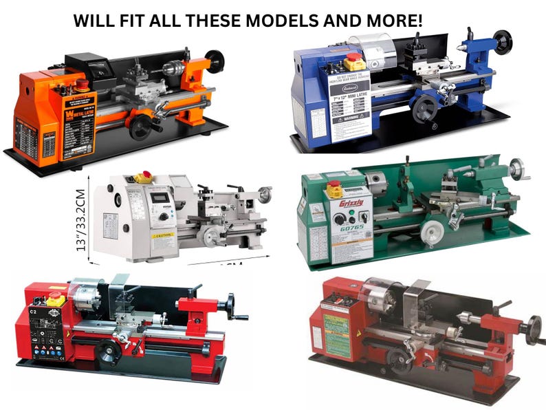 PRECISION UPGRADE/ Ultra Rigid Replacement- Mini Metal Lathe Heavy Duty ...