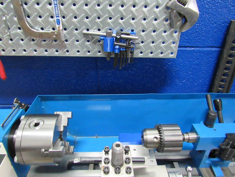 Lathe Chuck Key/allen Wrench Set Organizer- Magnetic - Accessories ...