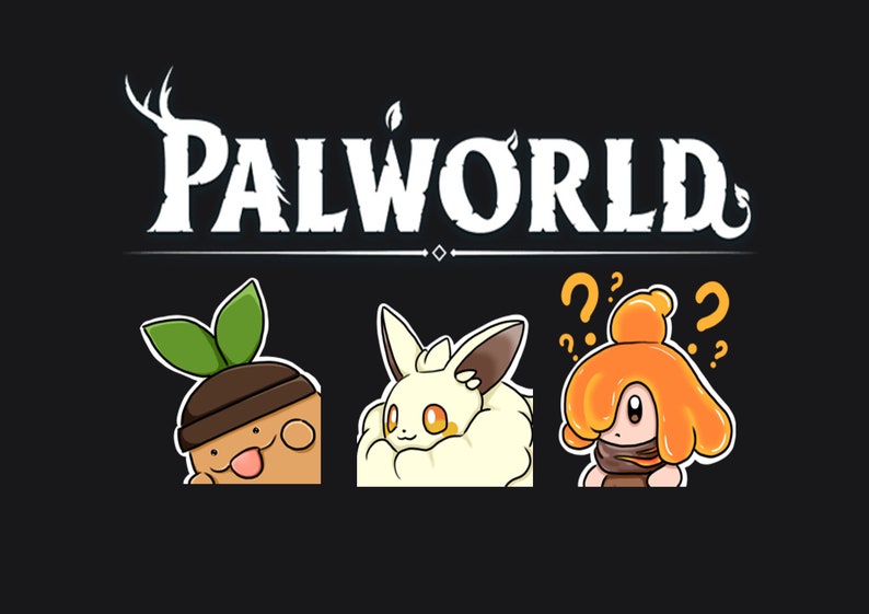 PALWORLD Emotes Pack for Twitch and Discord - Etsy