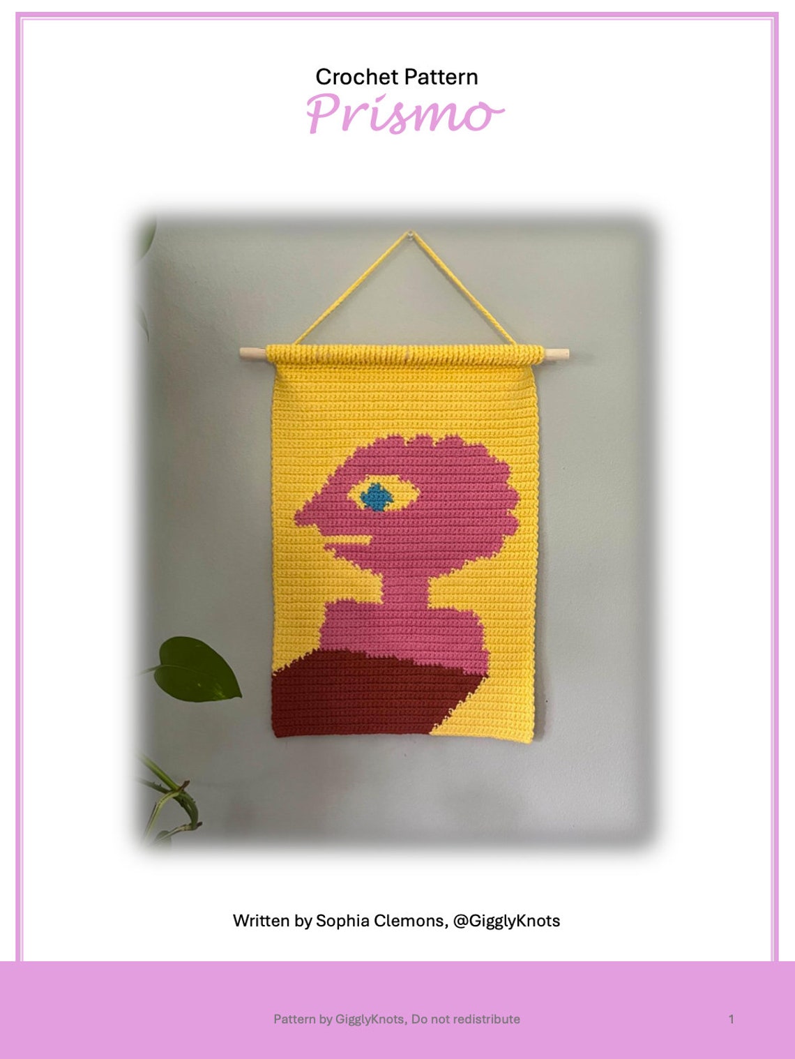 Prismo Crochet Tapestry Pattern - Etsy