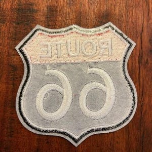 Route 66 Embroidered Patch Emblem Applique 30114 - Etsy