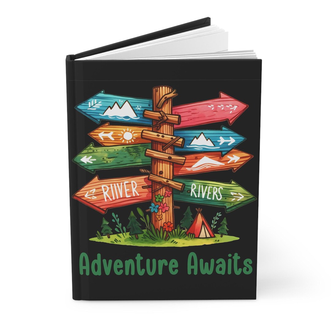 Adventure Awaits Hardcover Journal - Perfect for Travelers, Nature ...